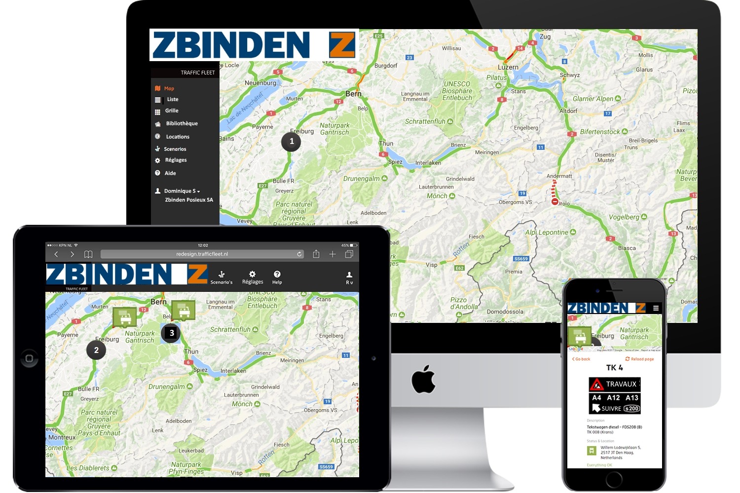 ZBINDEN TRAFFIC FLEET - ZBINDEN POSIEUX SA